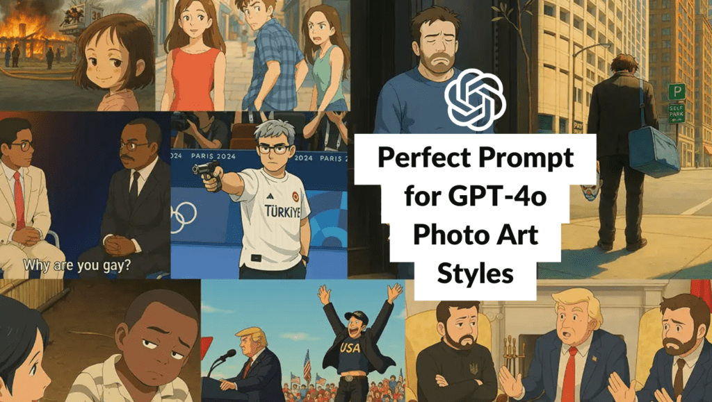Perfect Prompt for GPT-4o Photo Art Styles - The Protec Blog