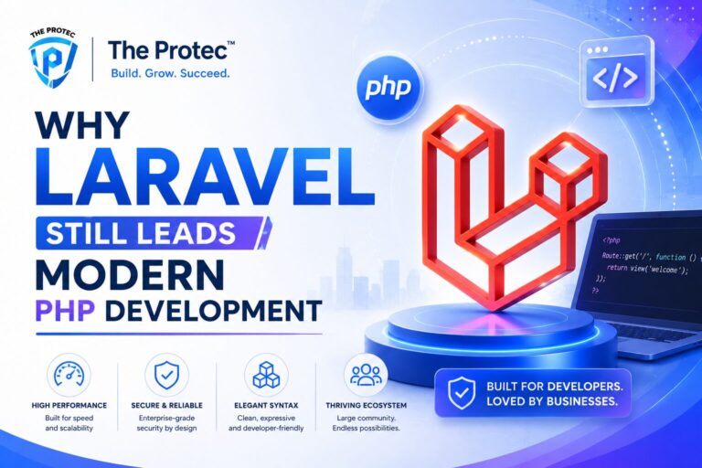 Why Laravel Still Leads Modern PHP Development - The Protec Blog